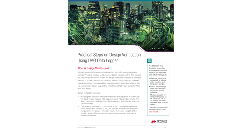 DAQM900A 20 Channel Solid-state Multiplexer Module for DAQ970A and DAQ973A | Keysight